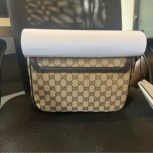 Gucci | Bags | Gucci Gg Canvas Flap Messenger Bag Style 44972 10 ...